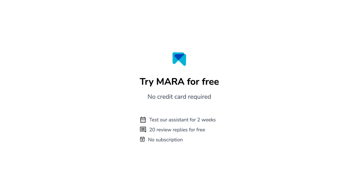 MARA Review Reply Assistant